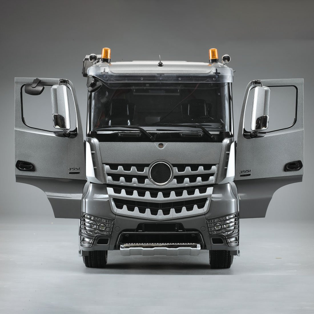 HERCULES HOBBY 1/14 Actros Light Space Tractor 3 Axle KIT RC Tractor ...