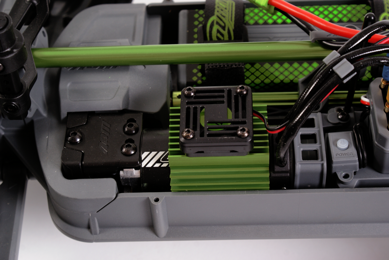 WOV Racing Mustangs 4S Brushless Monster Truck 1/9 Scale RTR - Blue