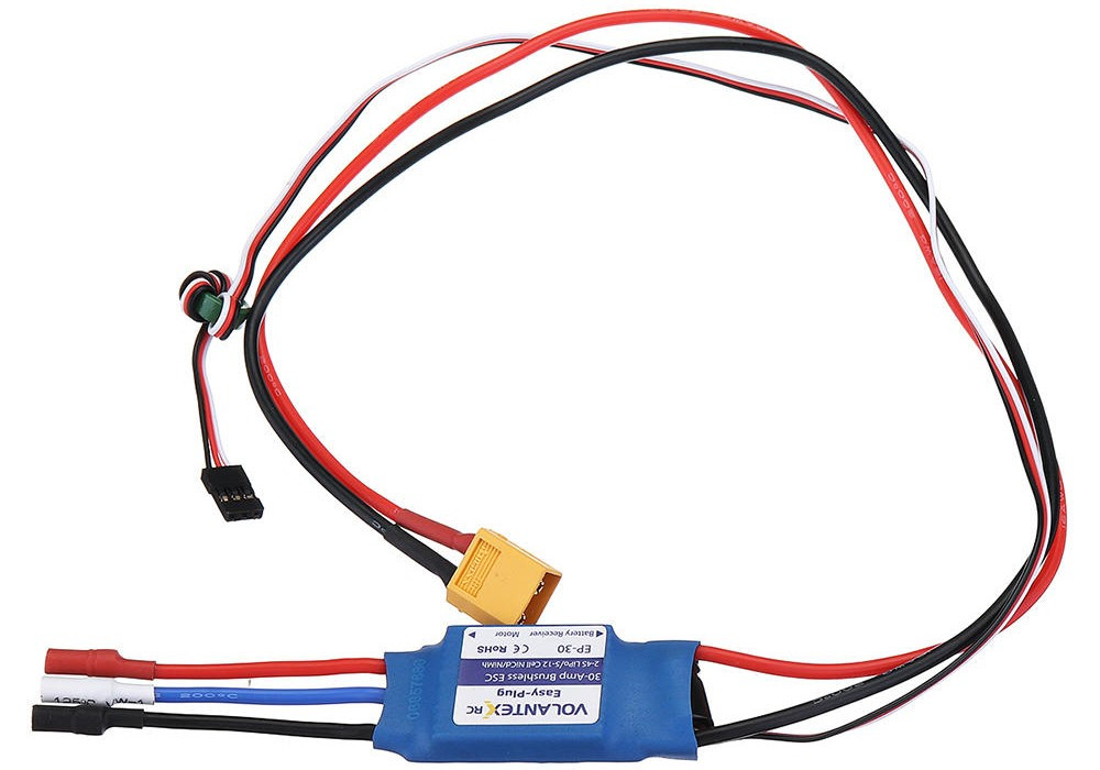 Volantex 30A Brushless ESC With XT60 Plug - Hobby Station