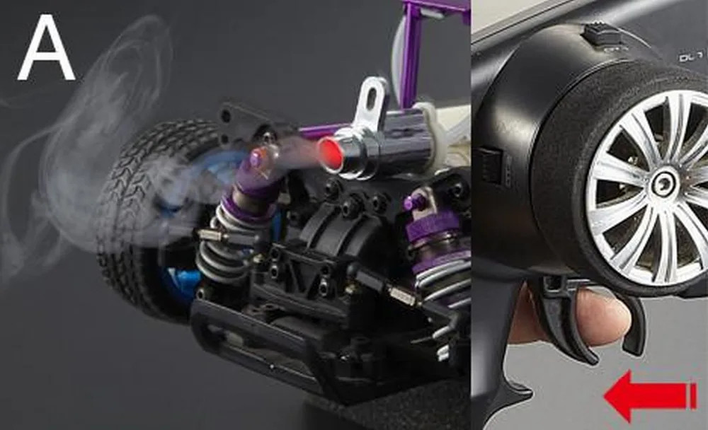 KillerBody Smoky Exhaust Pipe WLED Unit Set Fit for 1/10 RC Car (48507)