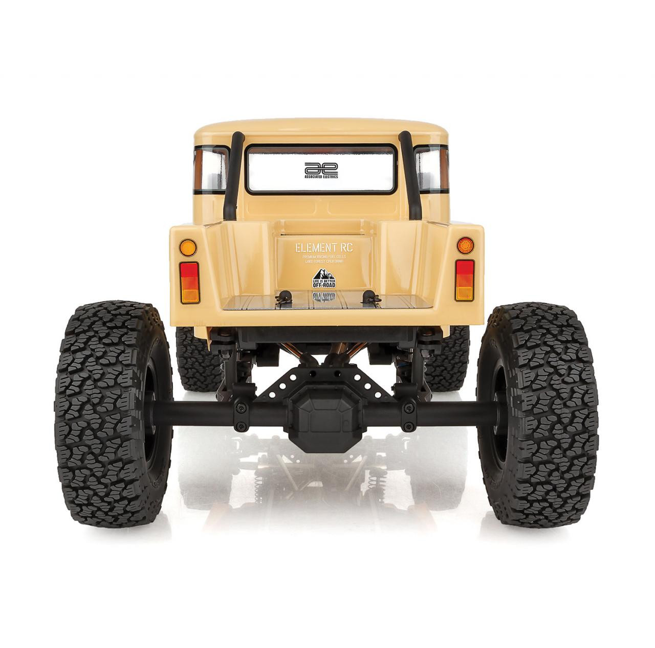 Element RC Enduro Zuul Trail Truck 4x4 RTR 1/10 Rock Crawler (Tan) w/2 ...