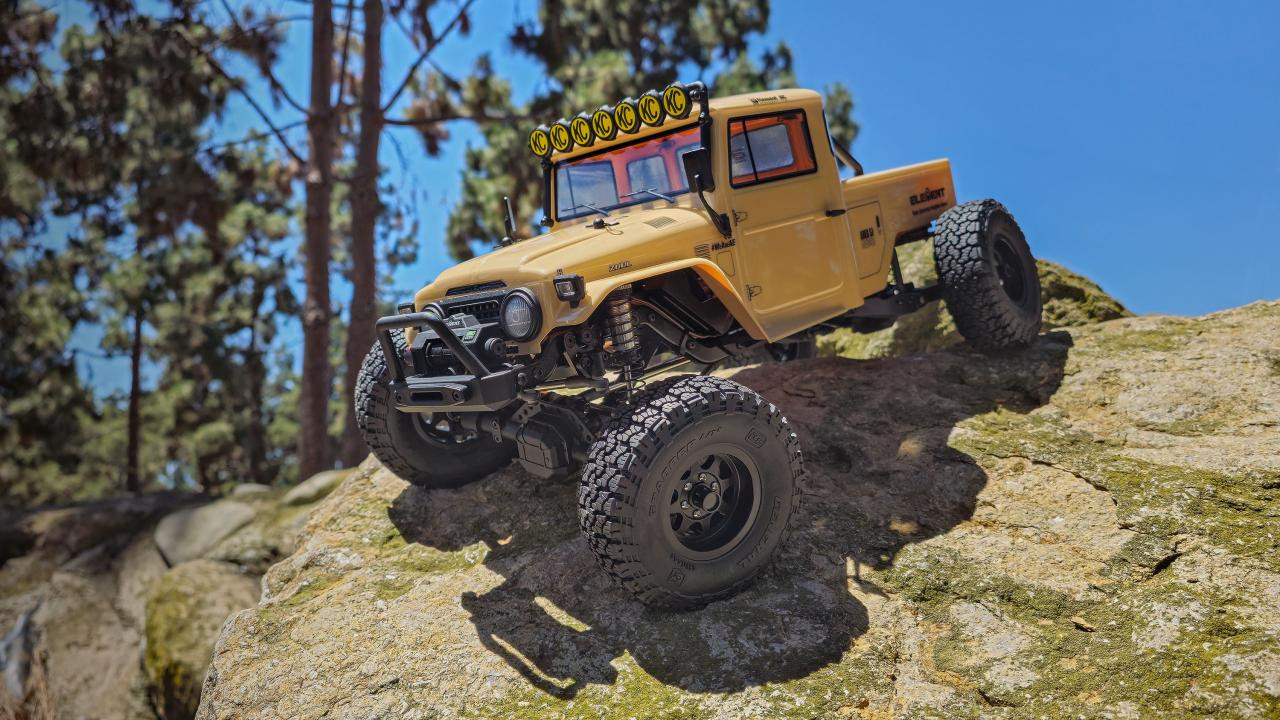 Element RC Enduro Zuul Trail Truck 4x4 RTR 1/10 Rock Crawler (Tan) w/2 ...