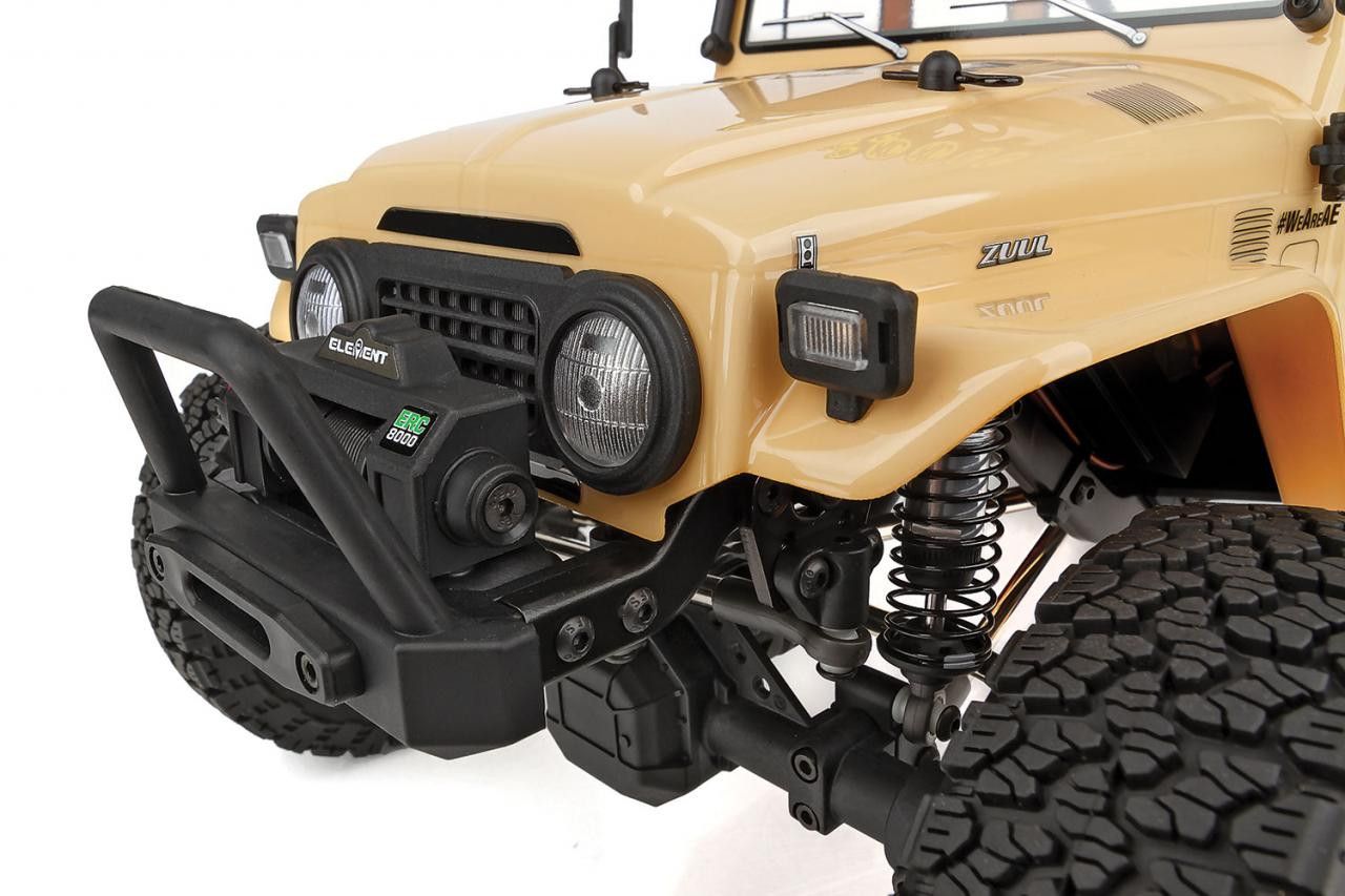 Element RC Enduro Zuul Trail Truck 4x4 RTR 1/10 Rock Crawler (Tan) w/2 ...