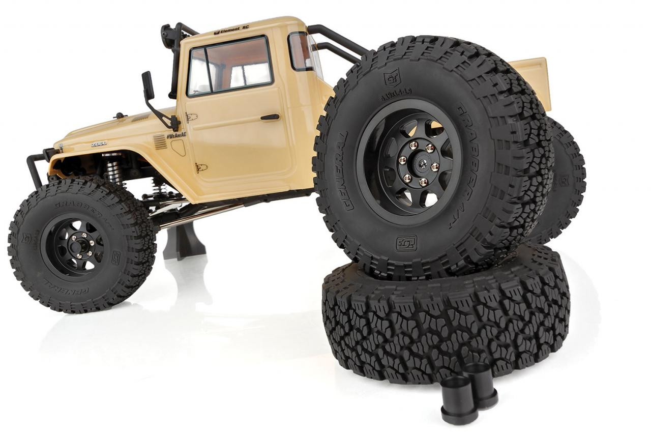 Element RC Enduro Zuul Trail Truck 4x4 RTR 1/10 Rock Crawler (Tan) w/2 ...