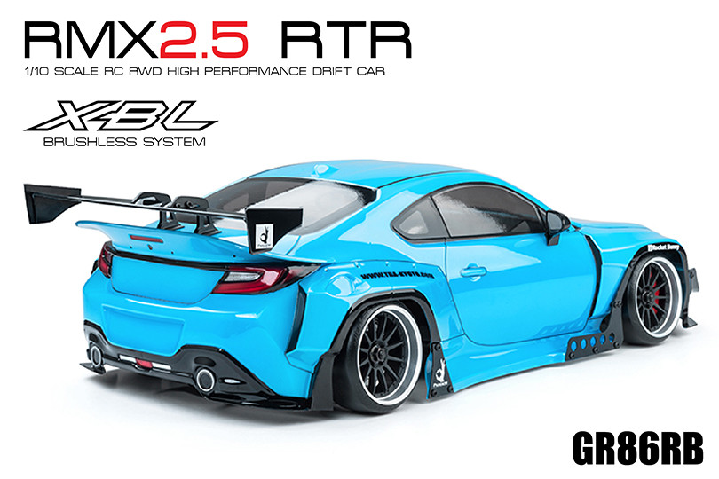 RMX 2.5 RTR GR86RB (light blue) (brushless) 533913LB