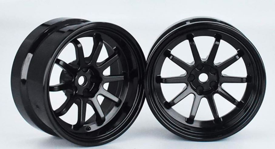 Competition Wheel VR10 (Black. Offset 10mm、2set) [RW-VR10K1] - Hobby ...