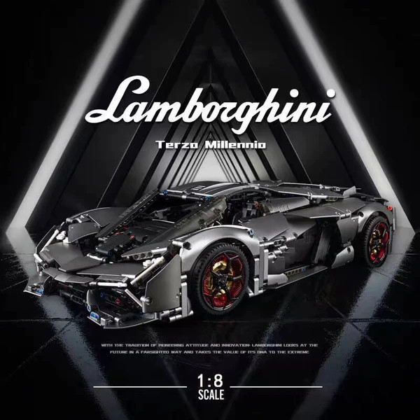 KBox 10246B Lamborghini Terzo Millennio, lego, puzzle