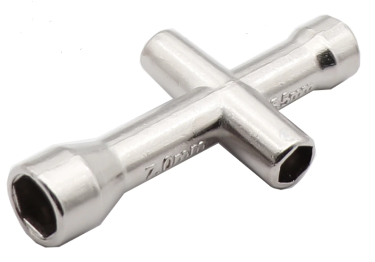 Small Size Cross Wrench Socket 4mm /5mm/ 5.5mm/7mm