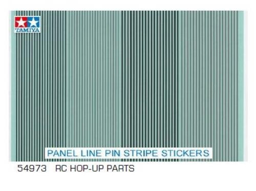 Tamiya Panel Line Pin Stripe Stickers [54973] - Hobby Station