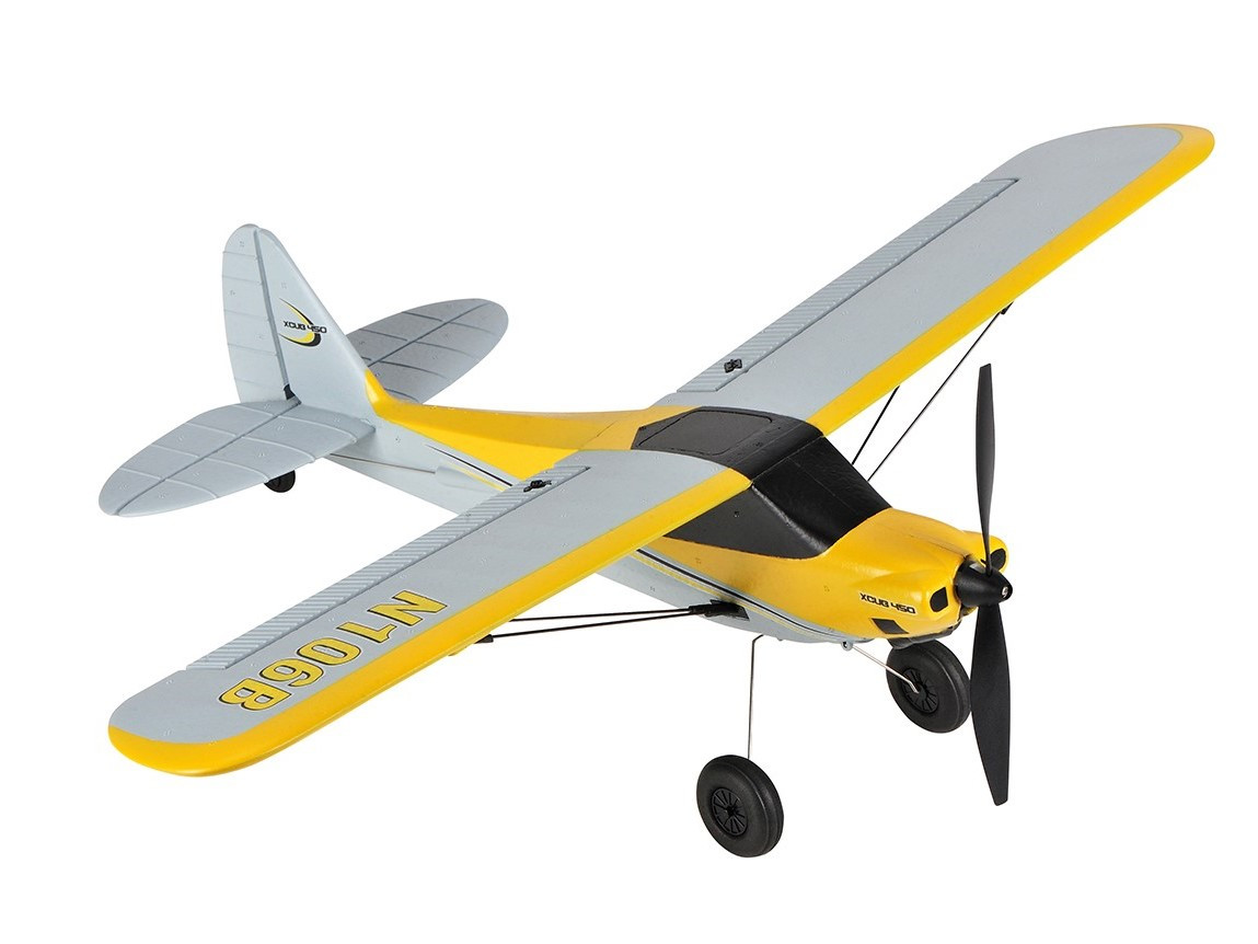 TopRcHobby Mini XCUB is a plane with a wingspan of 402mm, with eye ...