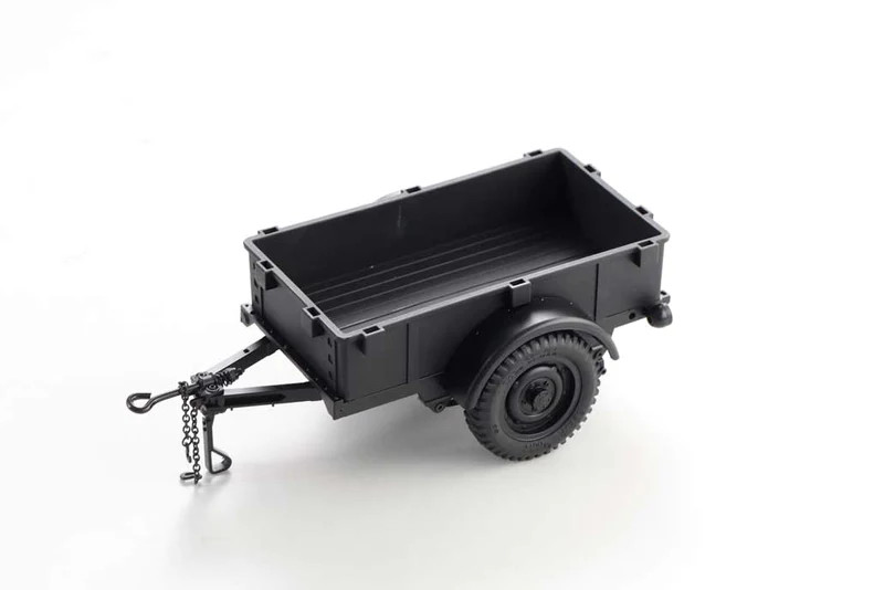 Fms FCX18 1/12 and 1/18 UTILITY TRAILER A BLACK C3309
