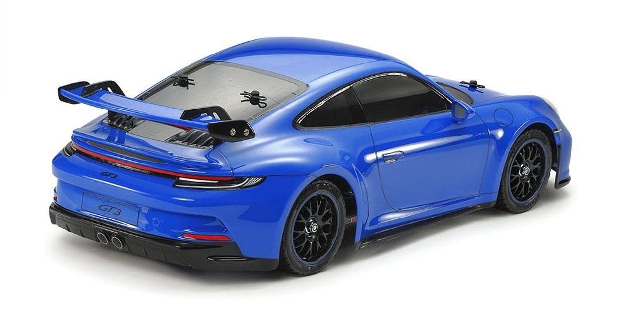 Tamiya 47496 -RC PORSCHE 911 GT3 (992) Tt02 with Blue Painted Body [ESC ...