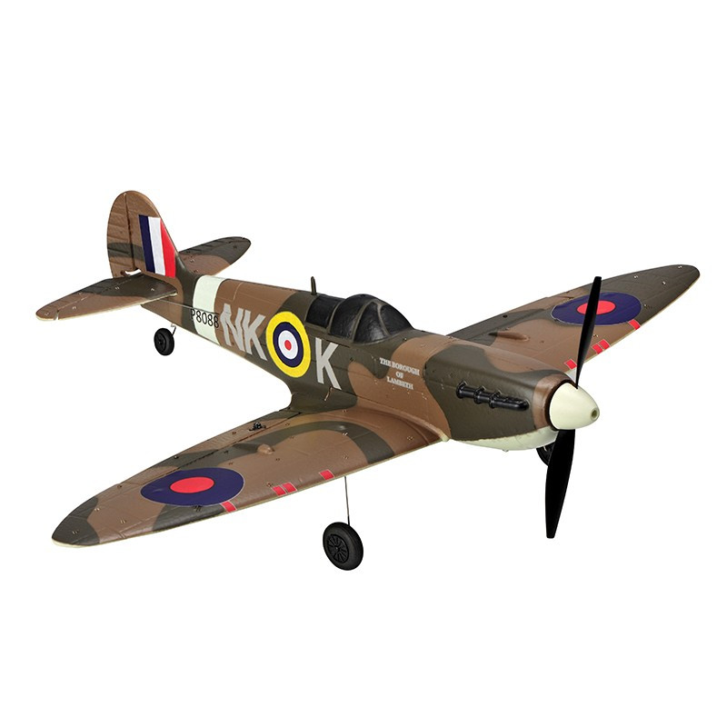 TOP RC Hobby TOP098B01 Mini Spitfire 450mm RC Warbird Airplane RTF