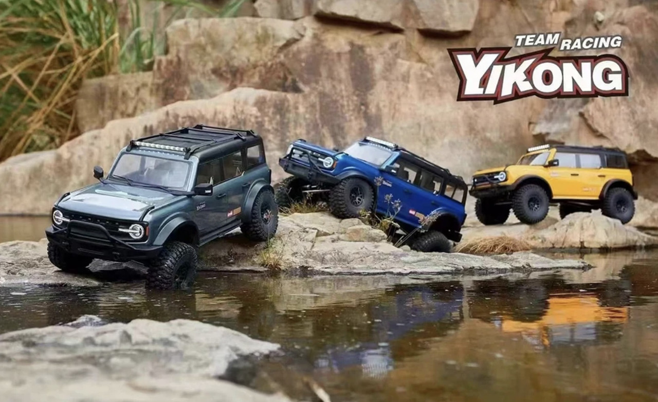 YIKONG 1/8 YK4083 V3 RC Crawler Climbing Car 4WD Remote Control Off ...