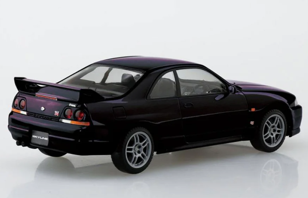 Aoshima 1/32 R33 SKYLINE GT-R MIDNIGHT PURPLE [3-6454] - Hobby Station