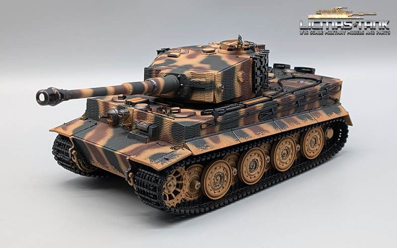 1:24 RC Tank German Tiger 1 Late Version Taigen Tiger I with Infrared ...