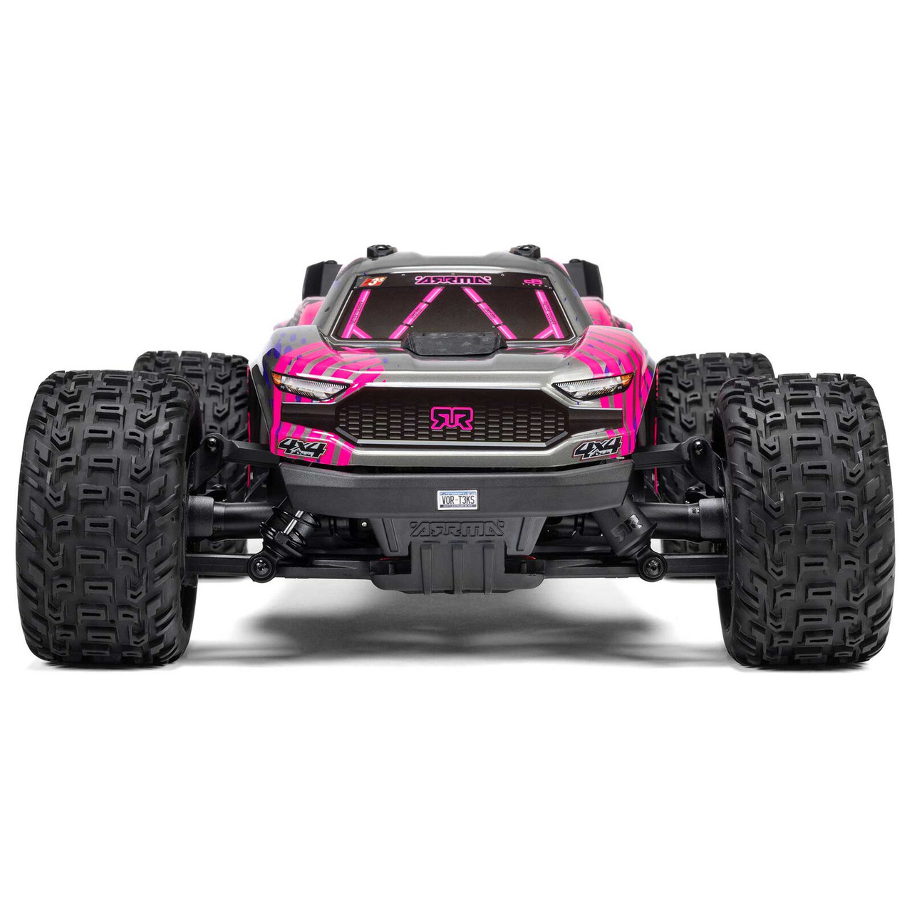 ARRMA 1/10 VORTEKS 223S DSC 4X4 RTR Brushless Stadium Truck, Purple