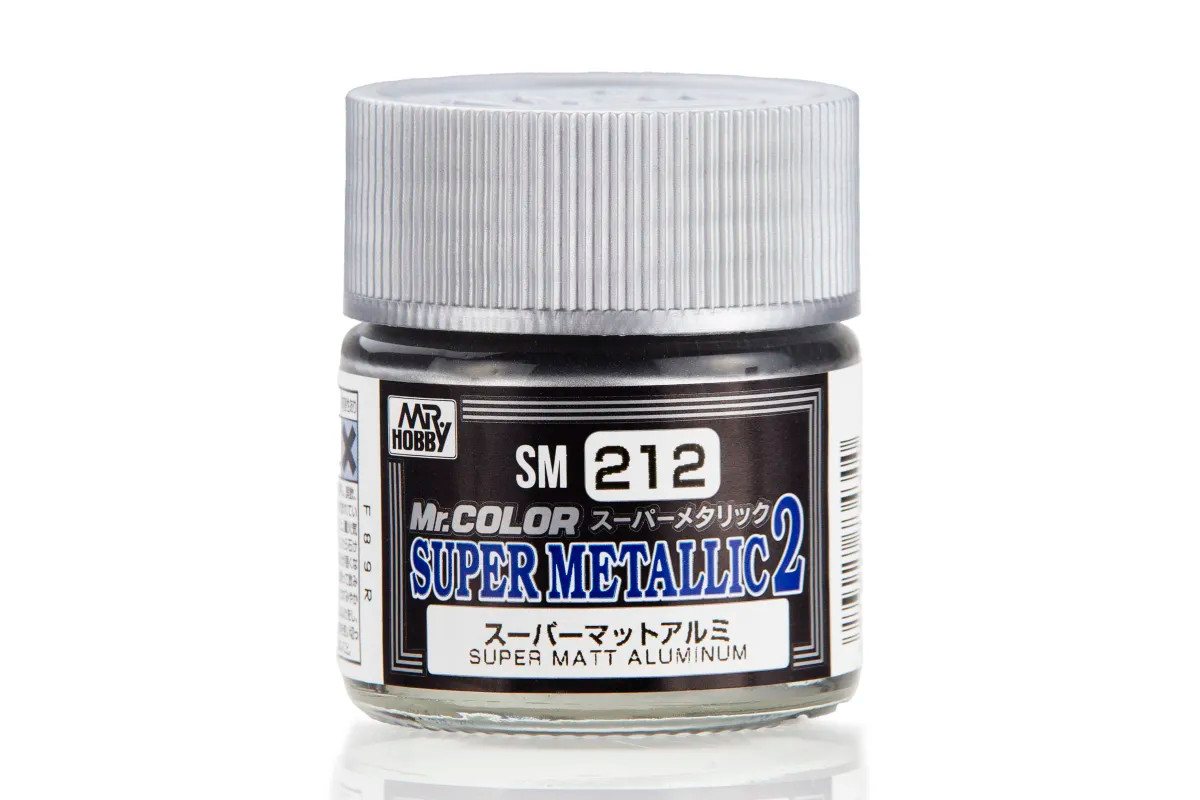 Mr Hobby Super Matt Aluminium 2 Metallic Paint 10ml