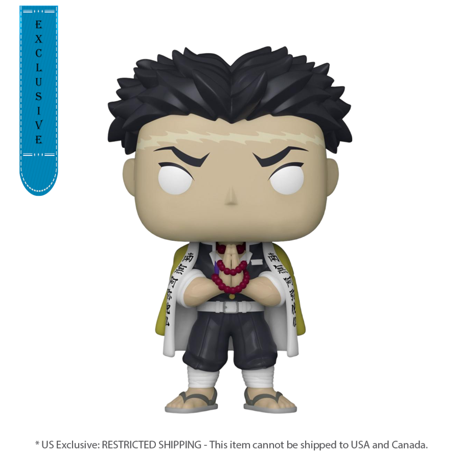 Demon Slayer - Gyomei Himejima (with chase) US Exclusive Pop! Vinyl [RS]