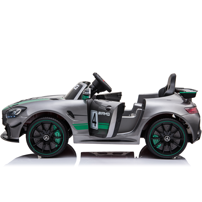 Mercedes Benz GT4 AMG Sports Edition Licensed 12v Electric Ride on Car ...