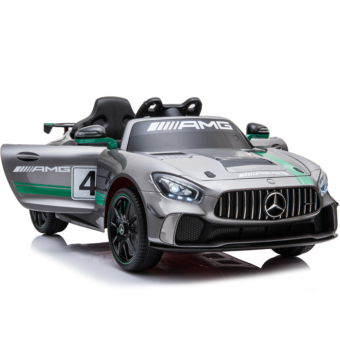 Mercedes Benz GT4 AMG Sports Edition Licensed 12v Electric Ride on Car ...