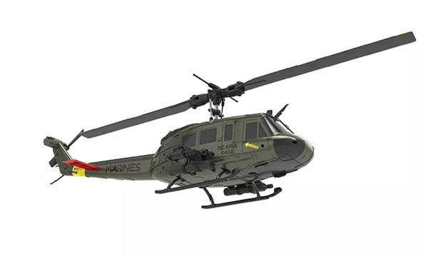 RC ERA C032 UH-1 Huey Brushless RC Helicopter 6CH 1/48 6-axis Gyro ...
