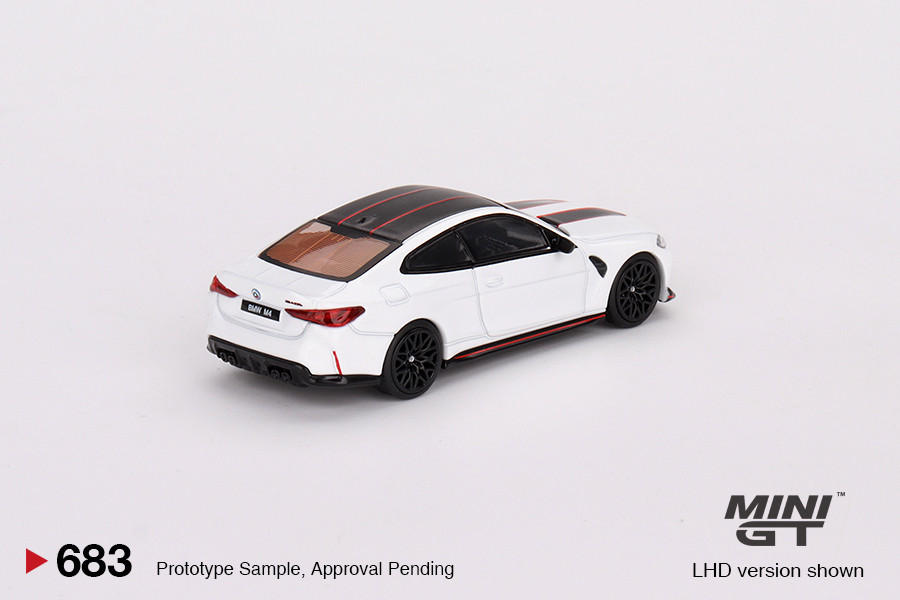 Mini GT BMW M4 CSL Alpine White - Hobby Station