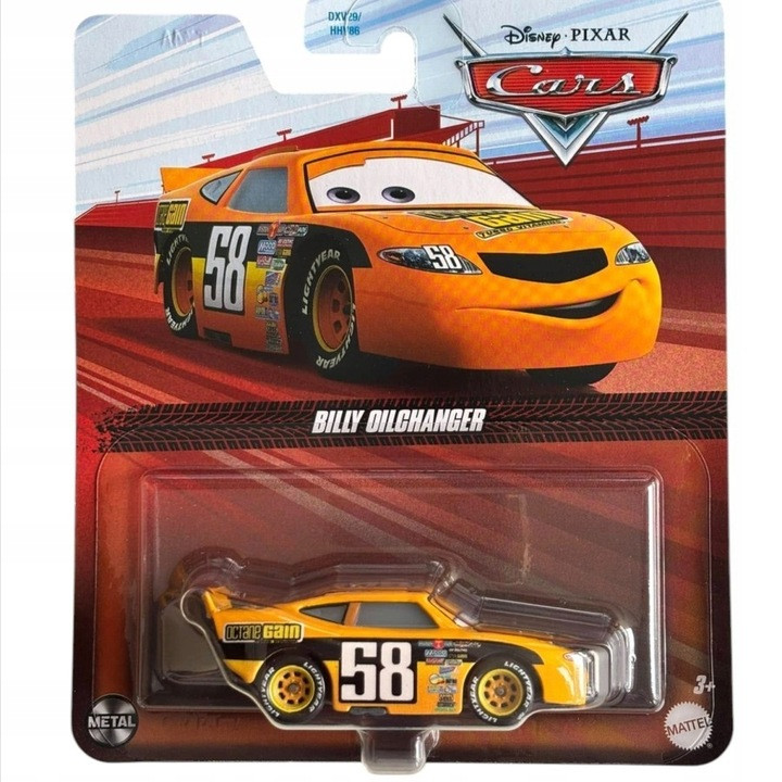 Disney Pixar Cars Metal Billy Oilchanger GKB07