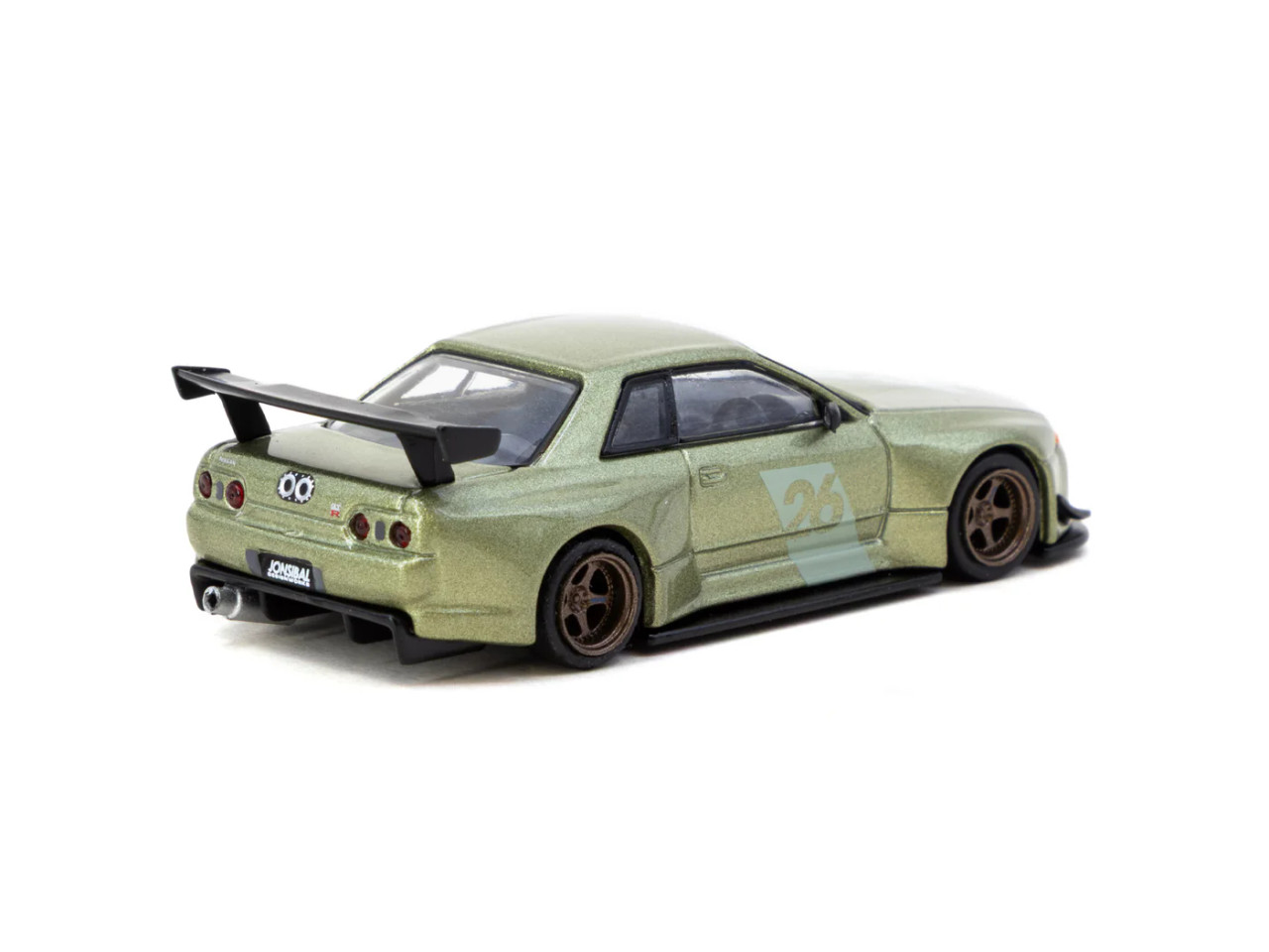 Tarmac Works GLOBAL64 1/64 Nissan Skyline (R32) Widebody Millennium Jade