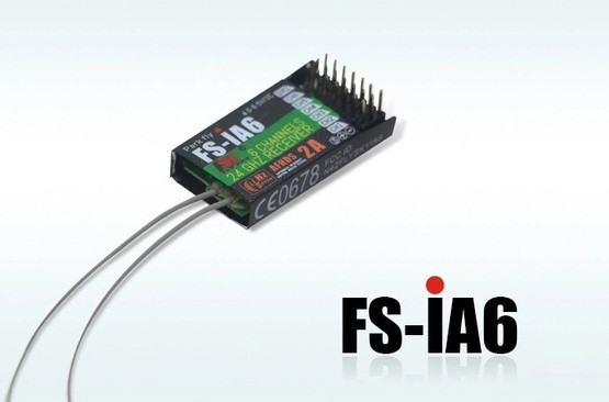 Fs-ia6 FS IA6 6ch 2.4 G RC receiver for Flysky FS-I6 FSI6 - Hobby Station
