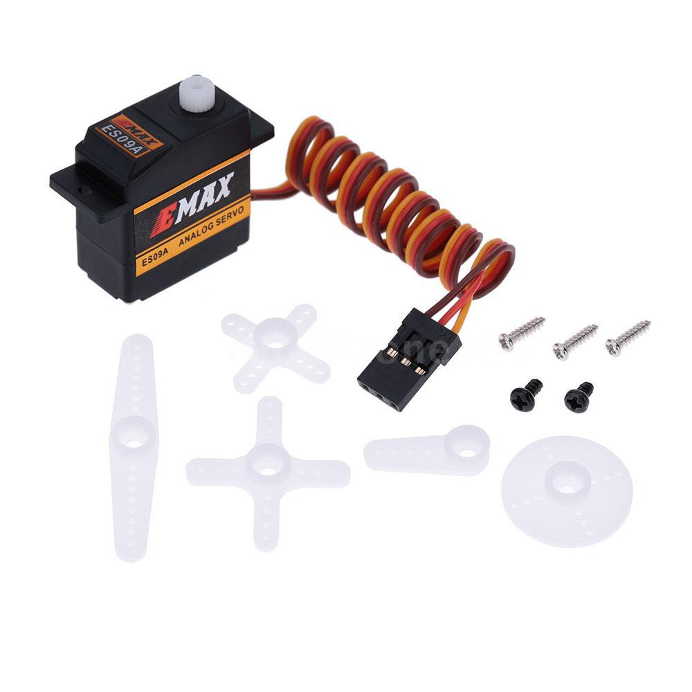 EMAX ES09A Plastic Analog Swash Servo for RC 450 Helicopter or plane ...