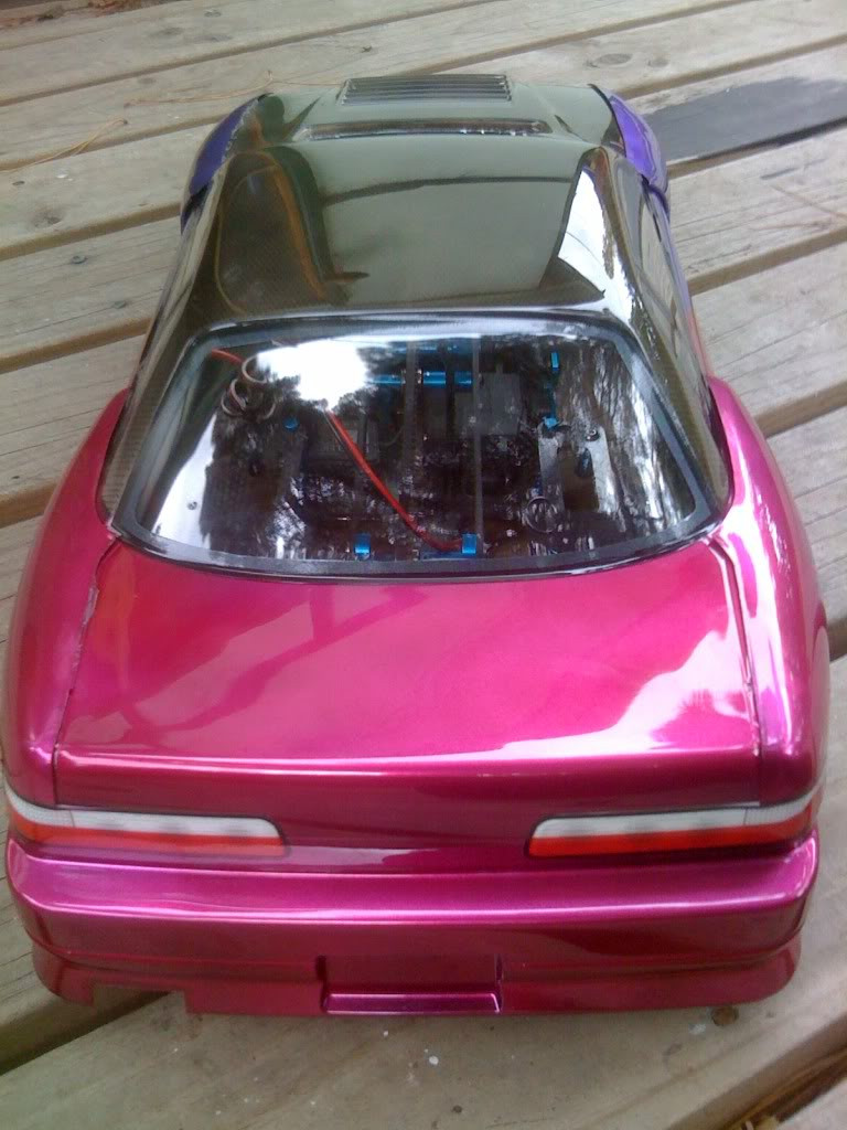 Tamiya PS-40 Polycarb Spray Translucent Pink [86040] - Hobby Station