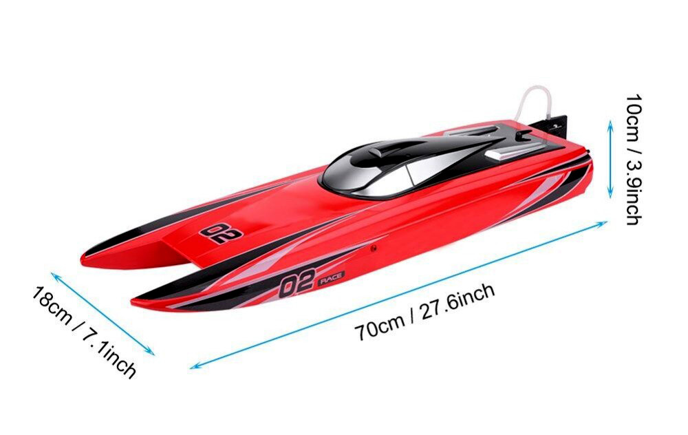 Volantex V792-4 ATOMIC 2.4G Brushless Ready to Run 60km/h RC Boat ...