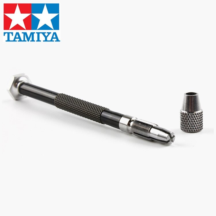 Tamiya Fine Pin Vise S (0.1-1.0mm) [74051] - Hobby Station