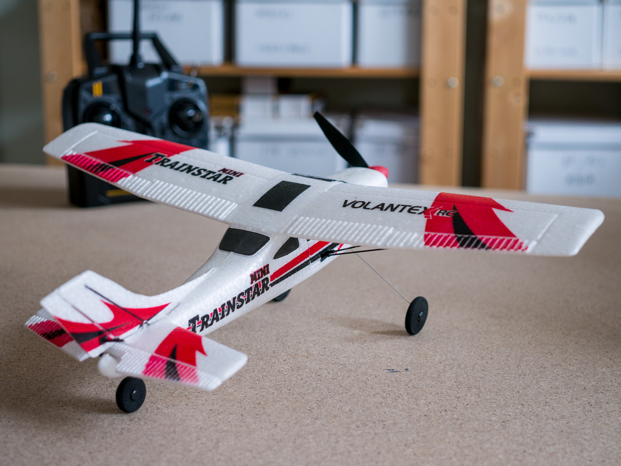 Volantex V761-1 Trainstar Mini 2.4G 3CH 6 Axis Gyro Micro RC Airplane RTF