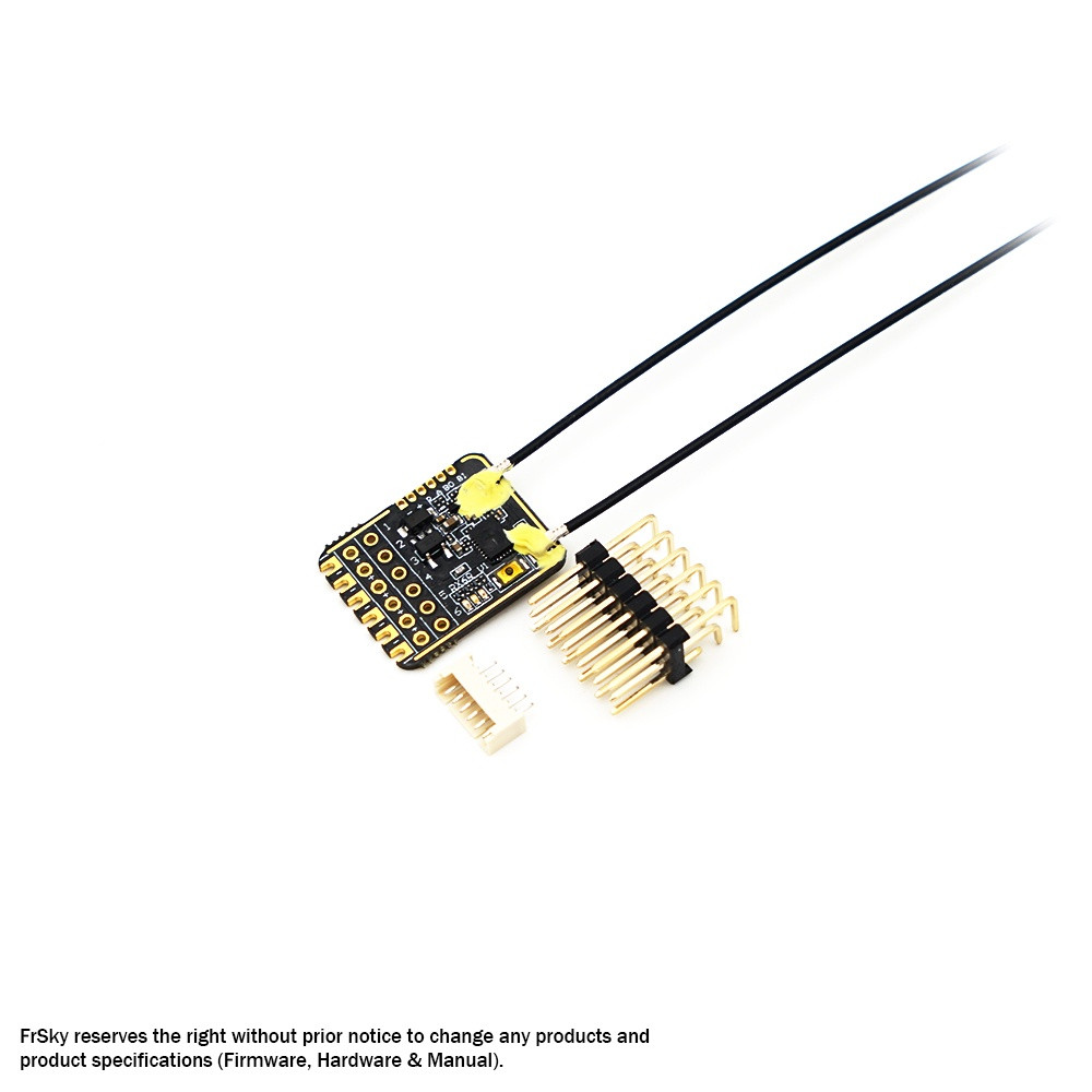 FrSky RX6R 2.4GHz ACCST 6/16CH Micro Receiver w/Telemetry and Smart ...