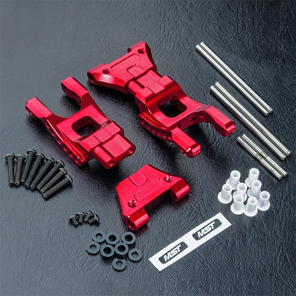 Alum. MB rear suspension kit (Red) for All MST RMX FXX FMS