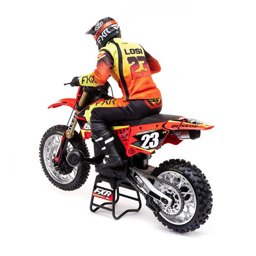 1/4 Promoto-MX Motorcycle RTR, FXR Red by LOSI | HobbyStation