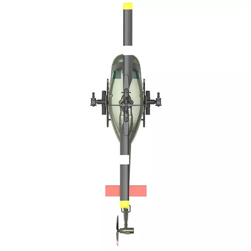 RC ERA C032 UH-1 Huey Brushless RC Helicopter 6CH 1/48 6-axis Gyro ...