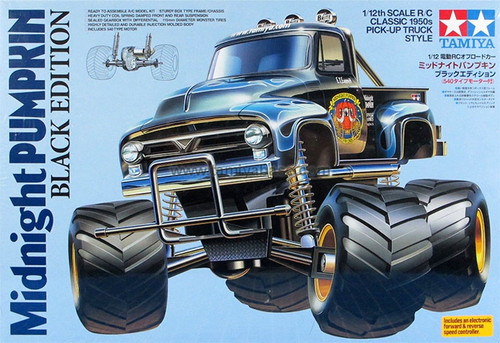Tamiya 58547 - 1/12 RC Midnight Pumpkin Black Edition RC Kit [ESC included]