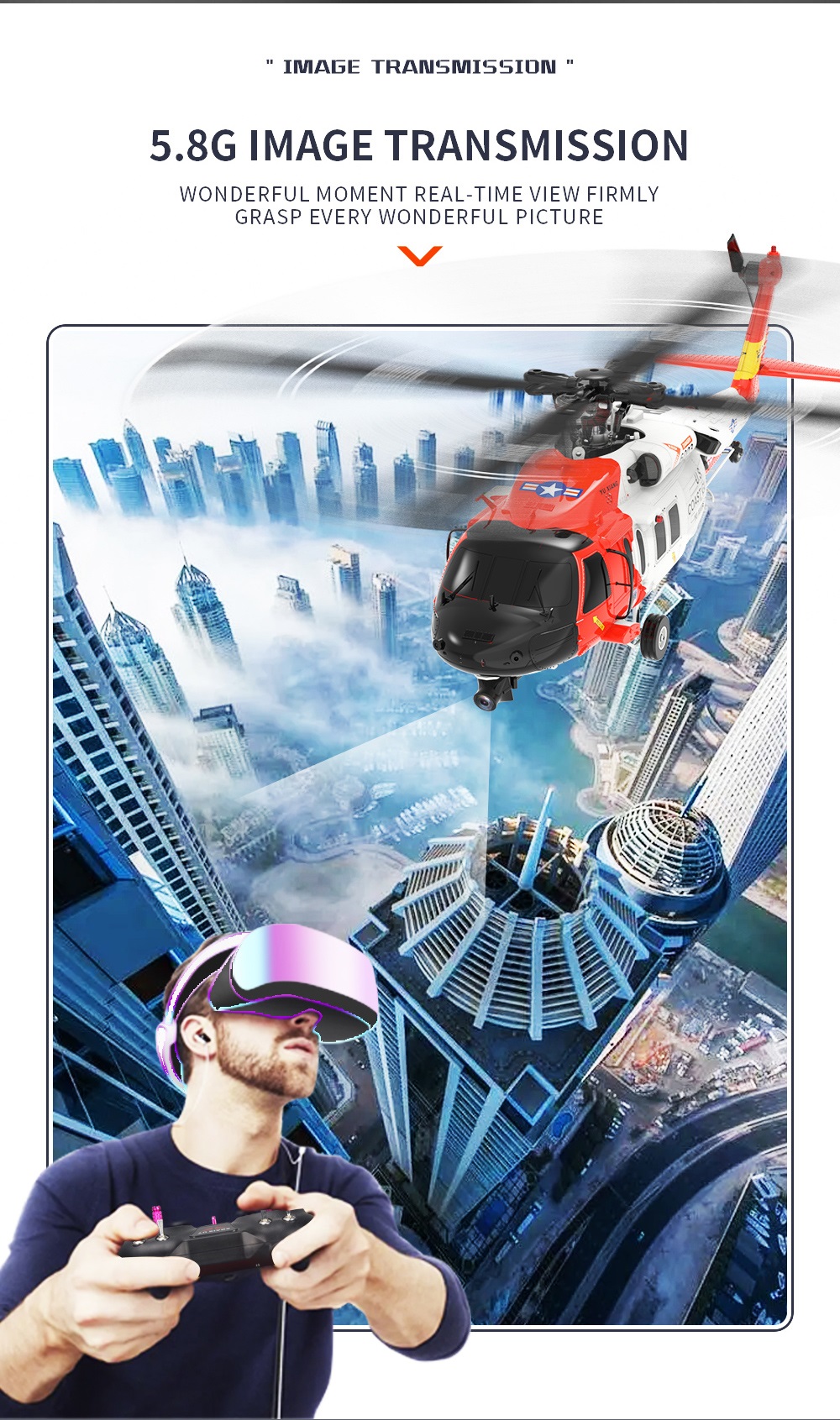 Yuxiang - F09S 6-Axis Gyro GPS + Optical Flow Stabilization FPV RC ...