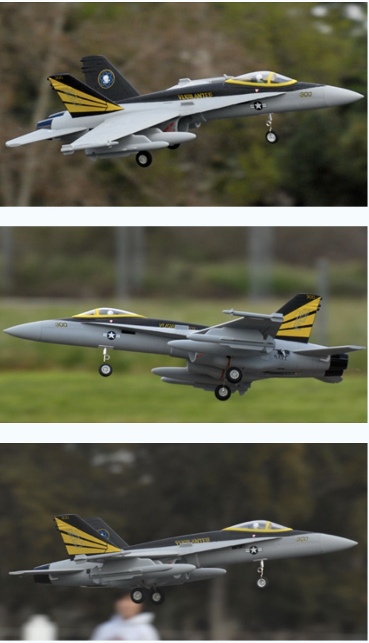 FMS 64mm EDF F-18 V2 Gray PNP