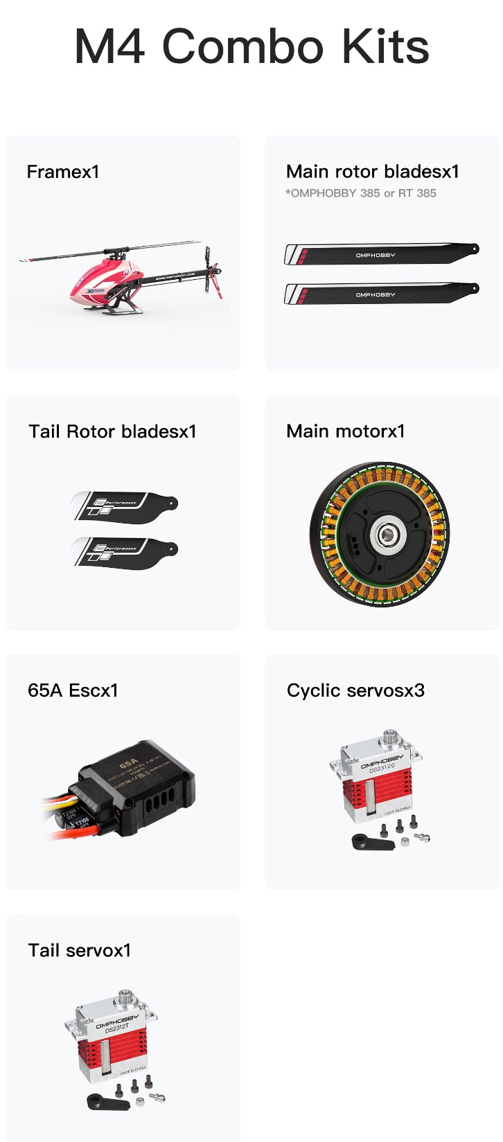 OMPHOBBY M4 RC Helicopter-Yellow
