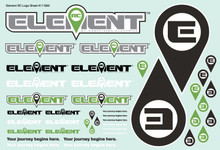 Element RC Decal Sheet