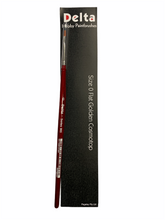 Delta Paintbrush Size 0 Flat Golden Cosmotop - Hobby Station