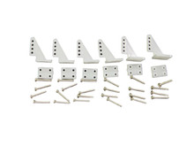 Airplane Flap Hinges Part , servo push rod mount set with screw - Hobby ...