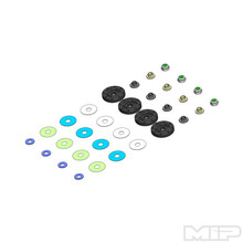 MIP Bypass1™ Hi-Flow™ Pistons, 8-Hole x 1.2mm 1/8 Scale #23410 - Hobby ...