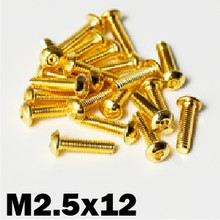 RC OMG M2.5x12 Button Head Screws (20) - Hobby Station