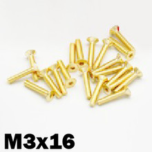 RC OMG M3x16 Flat Head Countsunk Screws (10) - Hobby Station