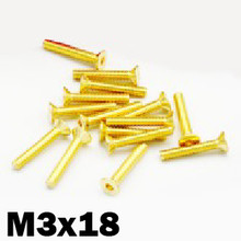 RC OMG M3x18 Flat Head Countsunk Screws (10) - Hobby Station